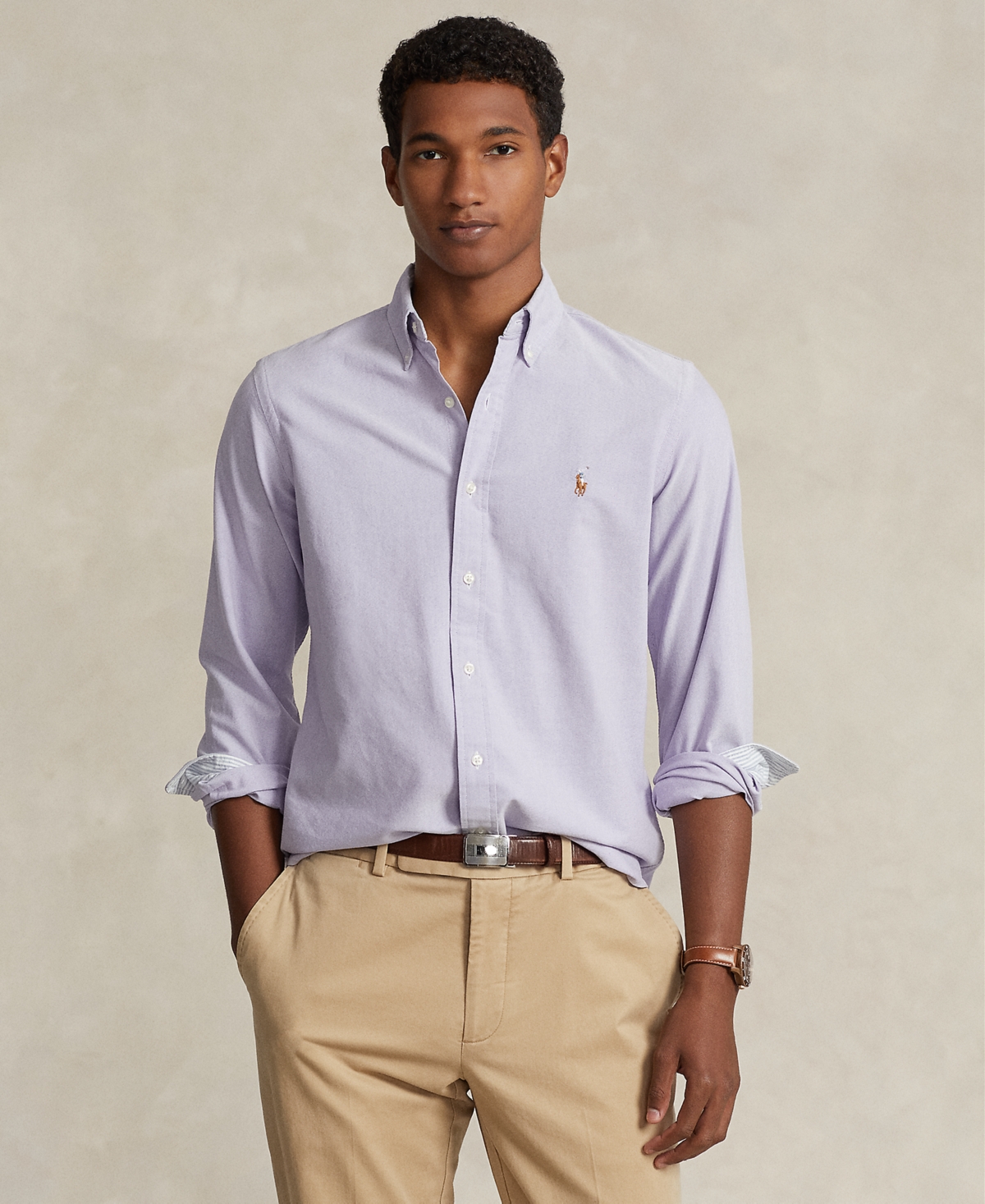 Click here for Polo Ralph Lauren Mens Classic-Fit Oxford Shirt -... prices