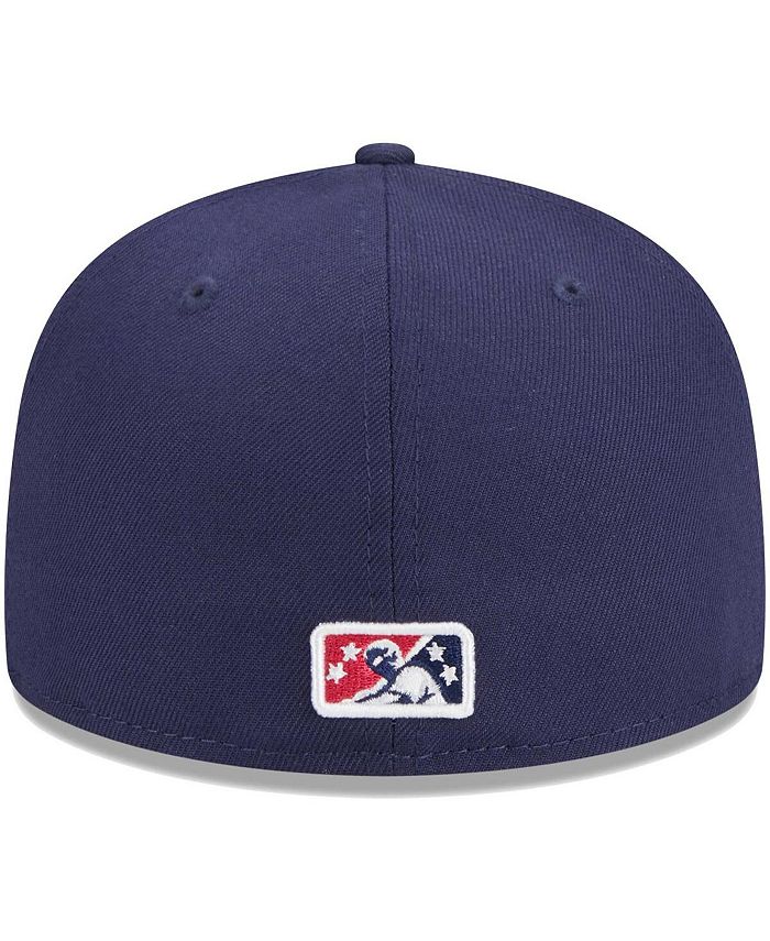 New Era Men's Navy Pensacola Blue Wahoos Theme Nights Swim 59FIFTY ...