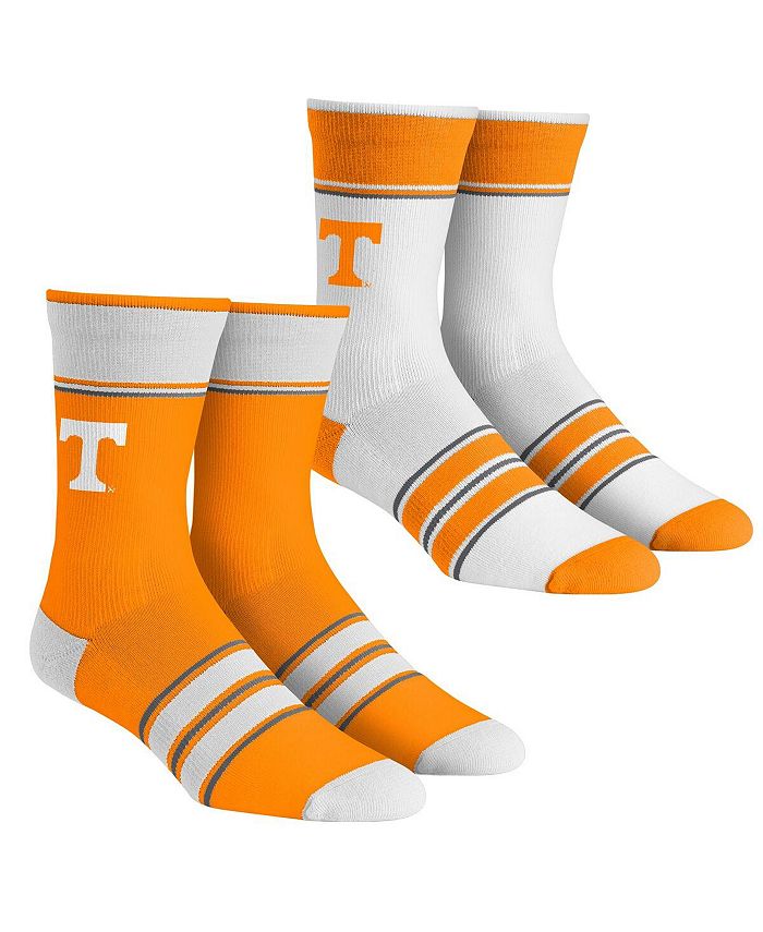 Rock 'Em Men's and Women's Socks Tennessee Volunteers Multi-Stripe 2 ...