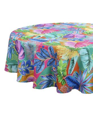 Hanalei 70" Round Tablecloth - Macy's