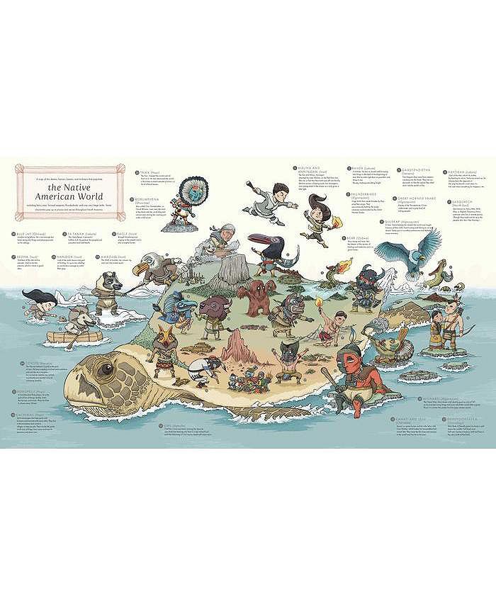 Barnes & Noble Myth Atlas- Maps and Monsters, Heroes and Gods from ...