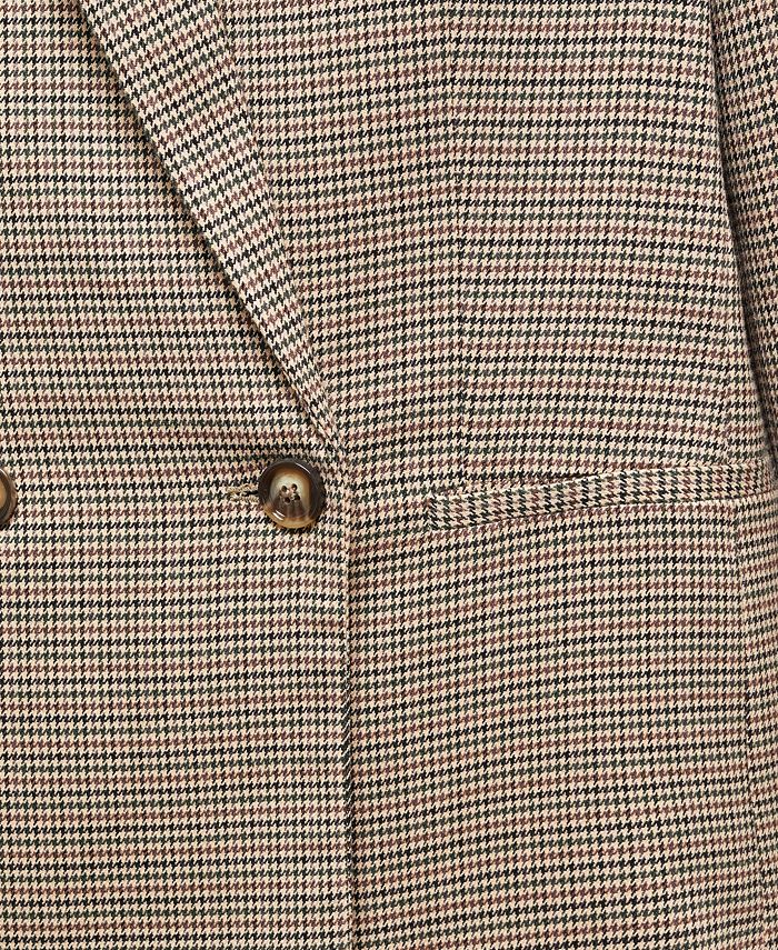 MANGO Women's Cross Button Blazer - Macy's