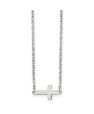 Macys sideways cross necklace store
