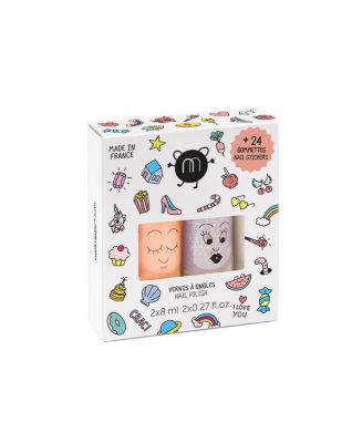 Nailmatic nail polishes and stickers set - Macy's