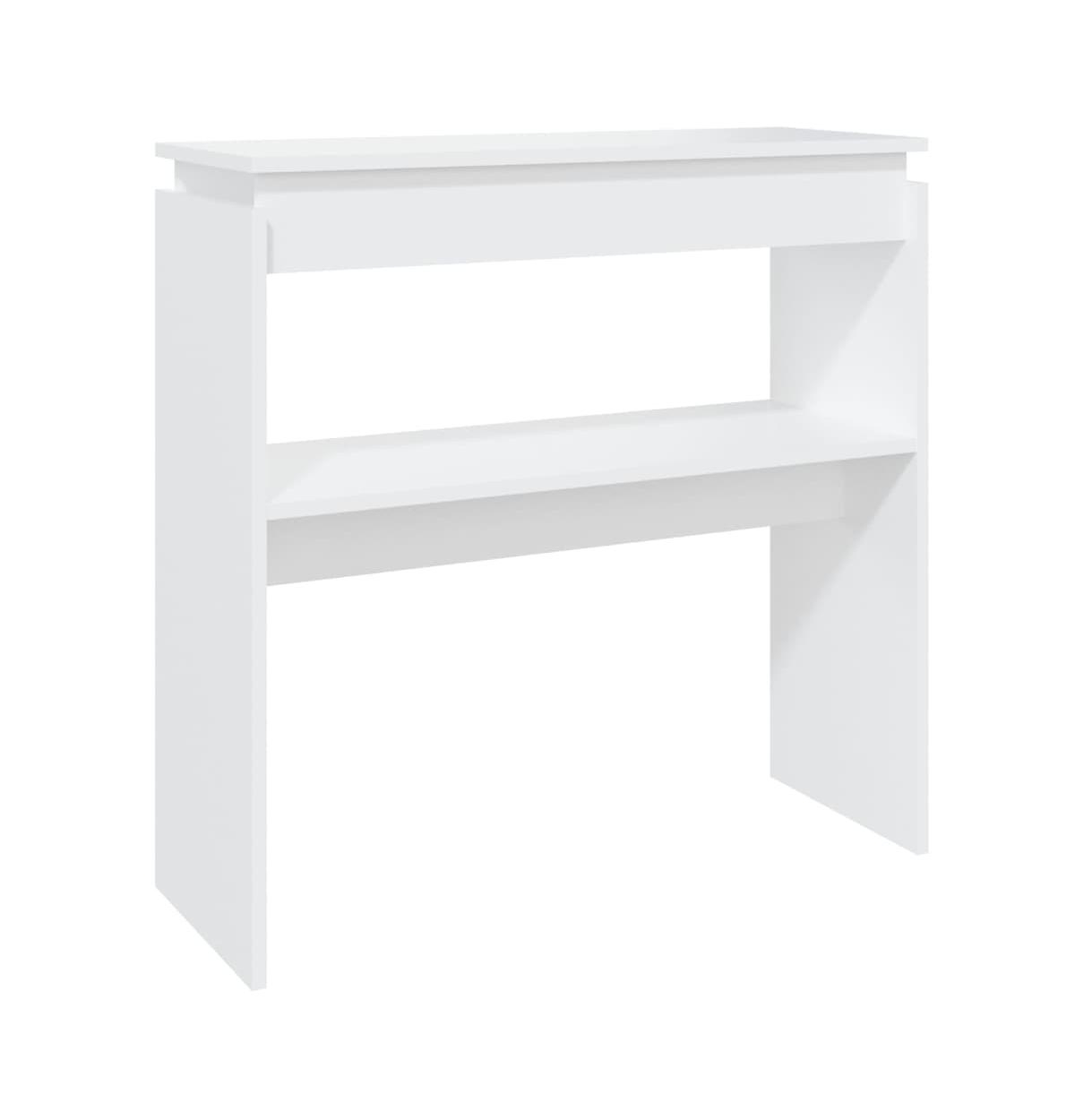 Click here for Console Table White 31.5x11.8x31.5 Engineered Wood... prices