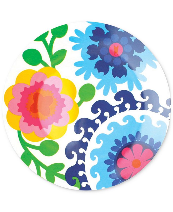 French Bull Assorted Melamine Dinner Plates, Set of 6 - Macy's