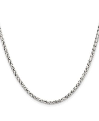Chisel Stainless Steel 3mm Wheat Chain Necklace - Macy's