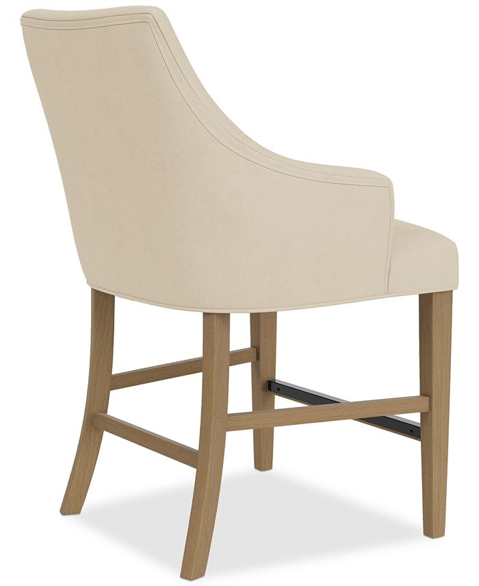Furniture Nelin 6pc Counter Height Chair Set - Macy's