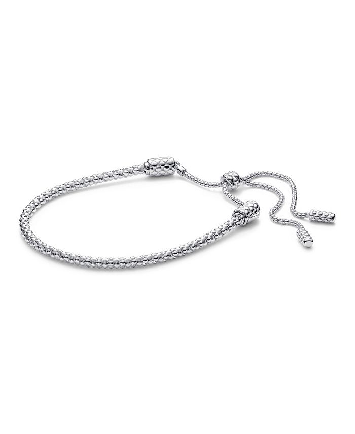 Pandora Sterling Silver Snake Chain Bracelet - Macy's