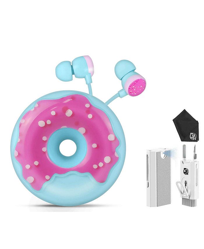BOLT AXTION Donut Cute Ear bud & in-Ear Headphones Wired Gift for ...