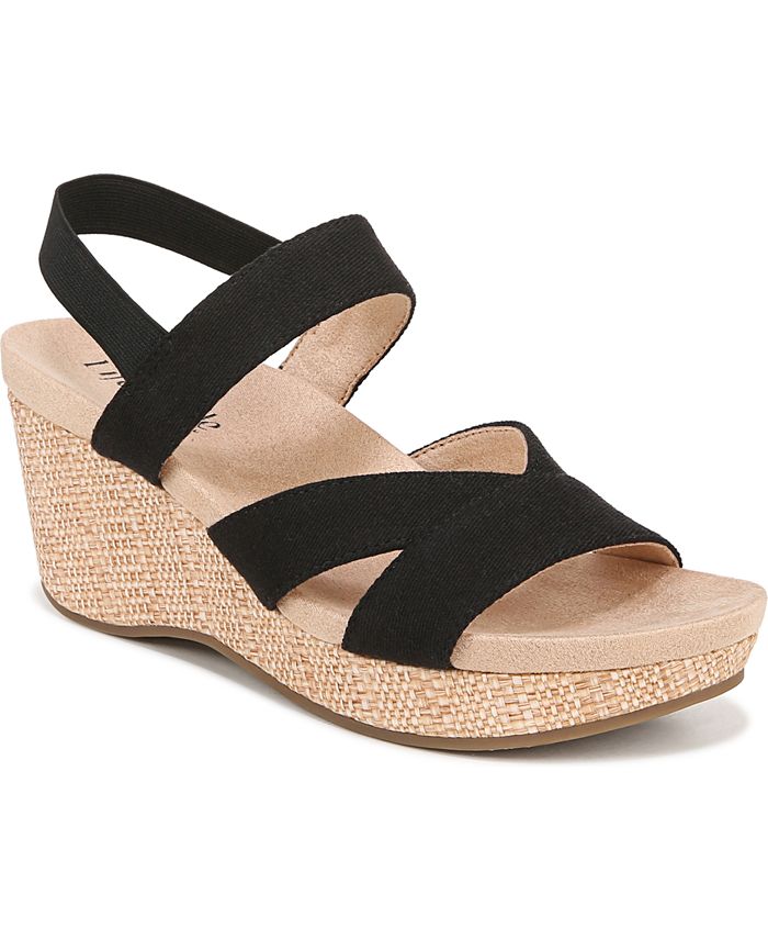 LifeStride Women's Danita Wedge Sandals - Macy's