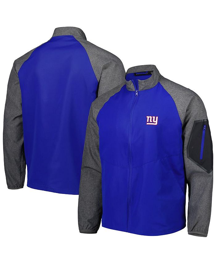 Dunbrooke Men's Royal, Heather Gray New York Giants Hurricane Raglan ...