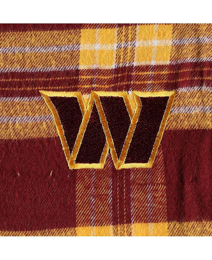 Concepts Sport Men's Burgundy, Gold Washington Commanders Big and Tall ...