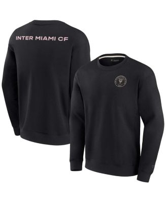 Men's and Women's Fanatics Signature Black Inter Miami CF Super Soft ...