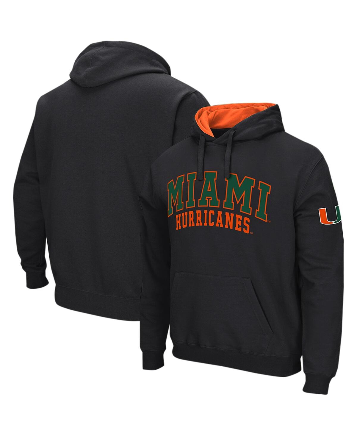 Click here for Colosseum Mens Miami Hurricanes Double Arch Pullov... prices