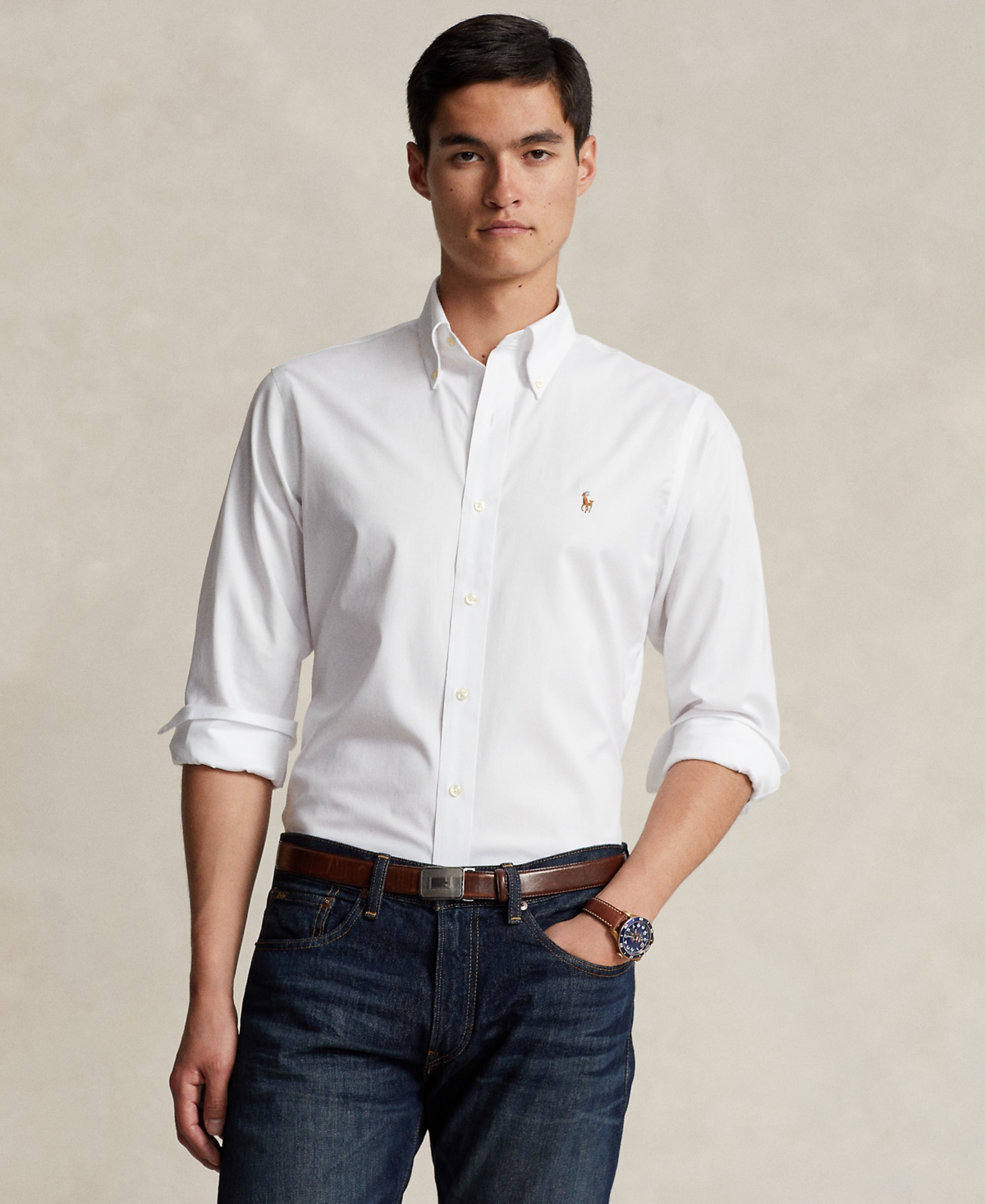 Click here for Polo Ralph Lauren Mens Purepress Cotton Oxford Shi... prices
