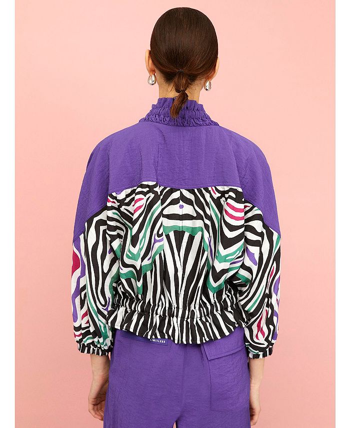 NOCTURNE Women's Zebra Print Jacket - Macy's