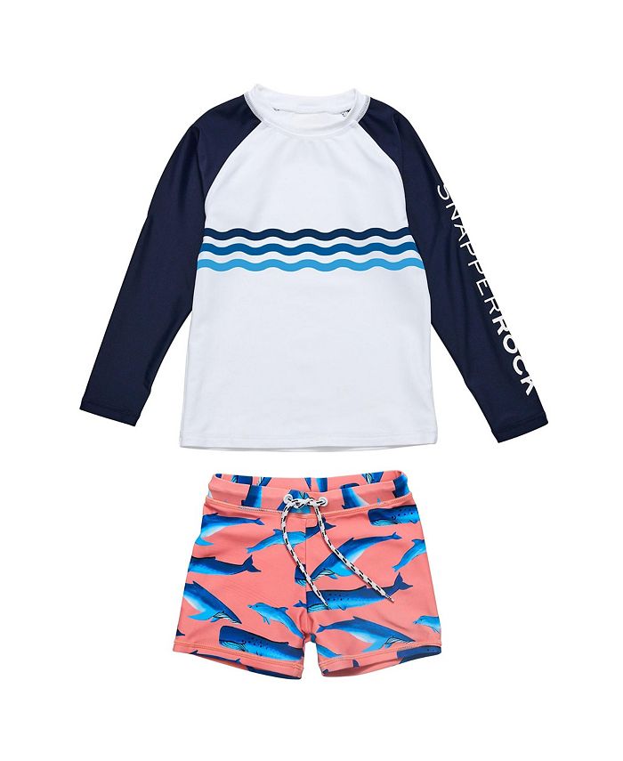 Snapper Rock Whale Tail LS Set - Macy's