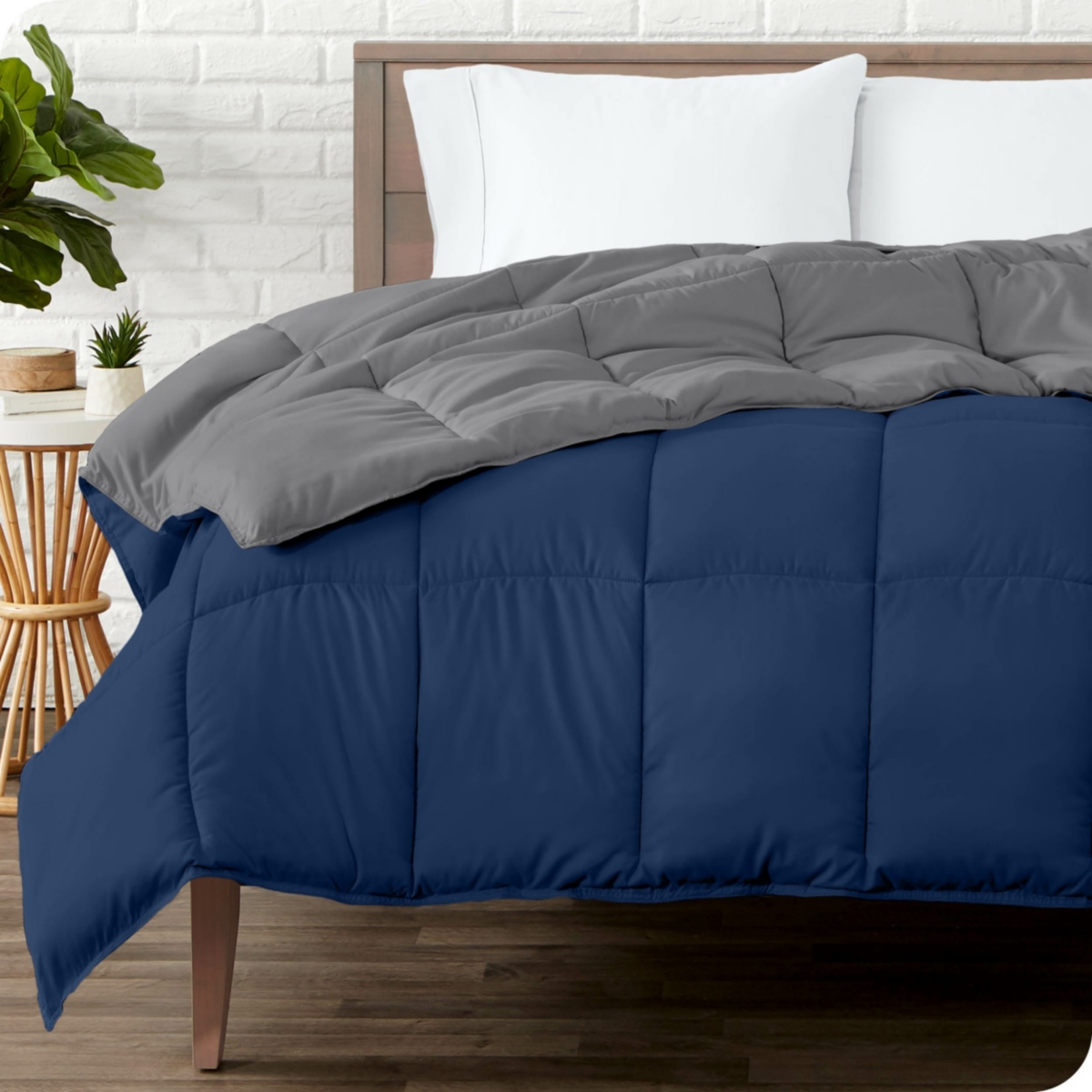 Click here for Bare Home Reversible Down Alternative Comforter Fu... prices