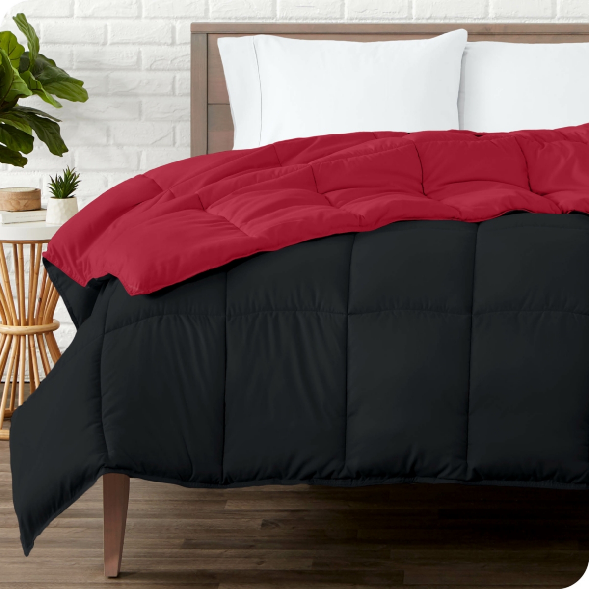 Click here for Bare Home Reversible Down Alternative Comforter Fu... prices