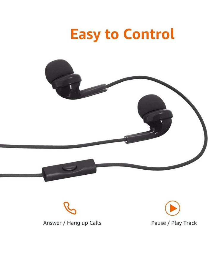 BOLT AXTION Basics In Ear Wired Headphones, Ear buds with Microphone No ...