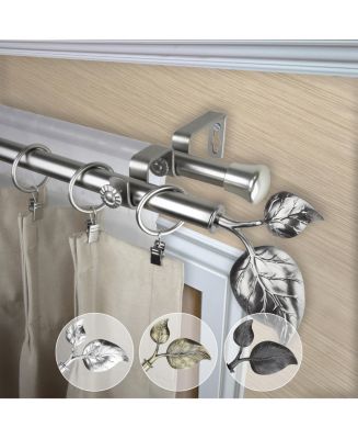 Ivy 13/16" Double Curtain Rod 48-84" - Macy's