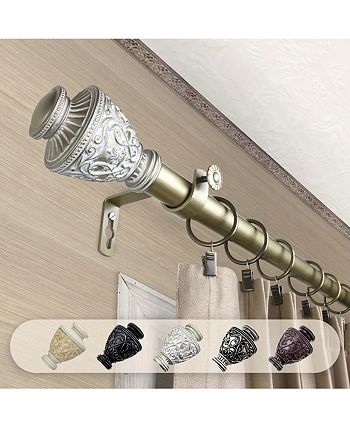 Rod Desyne Veda 1" Curtain Rod 28-48" - Macy's