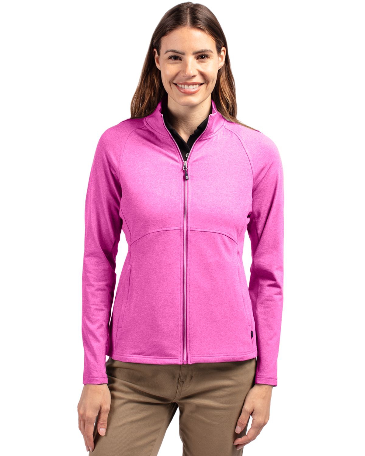 Click here for CutterBuck Womens Cutter Buck Adapt Eco Knit Heath... prices