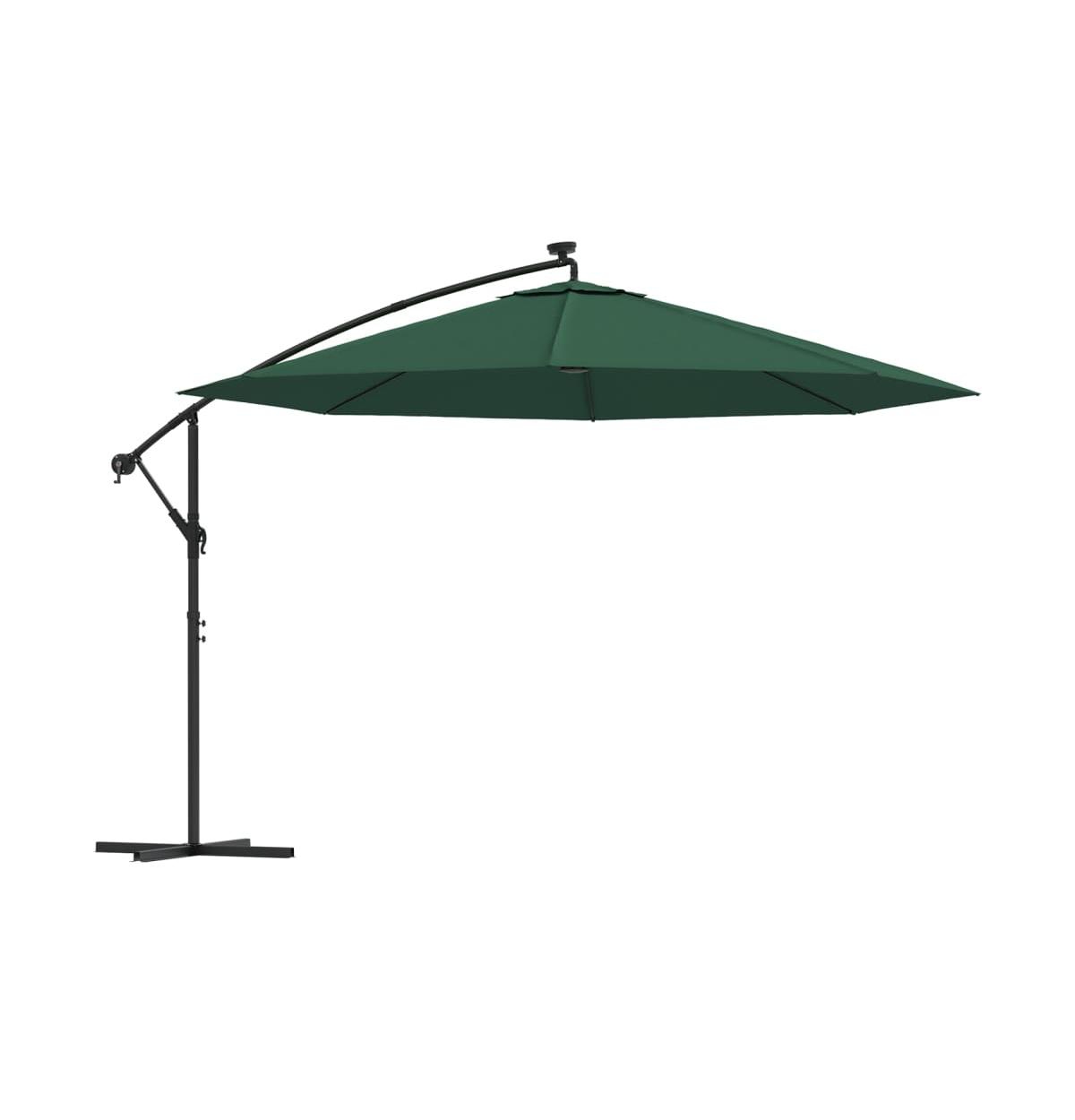Click here for Cantilever Umbrella with Led Lights and Metal Pole... prices