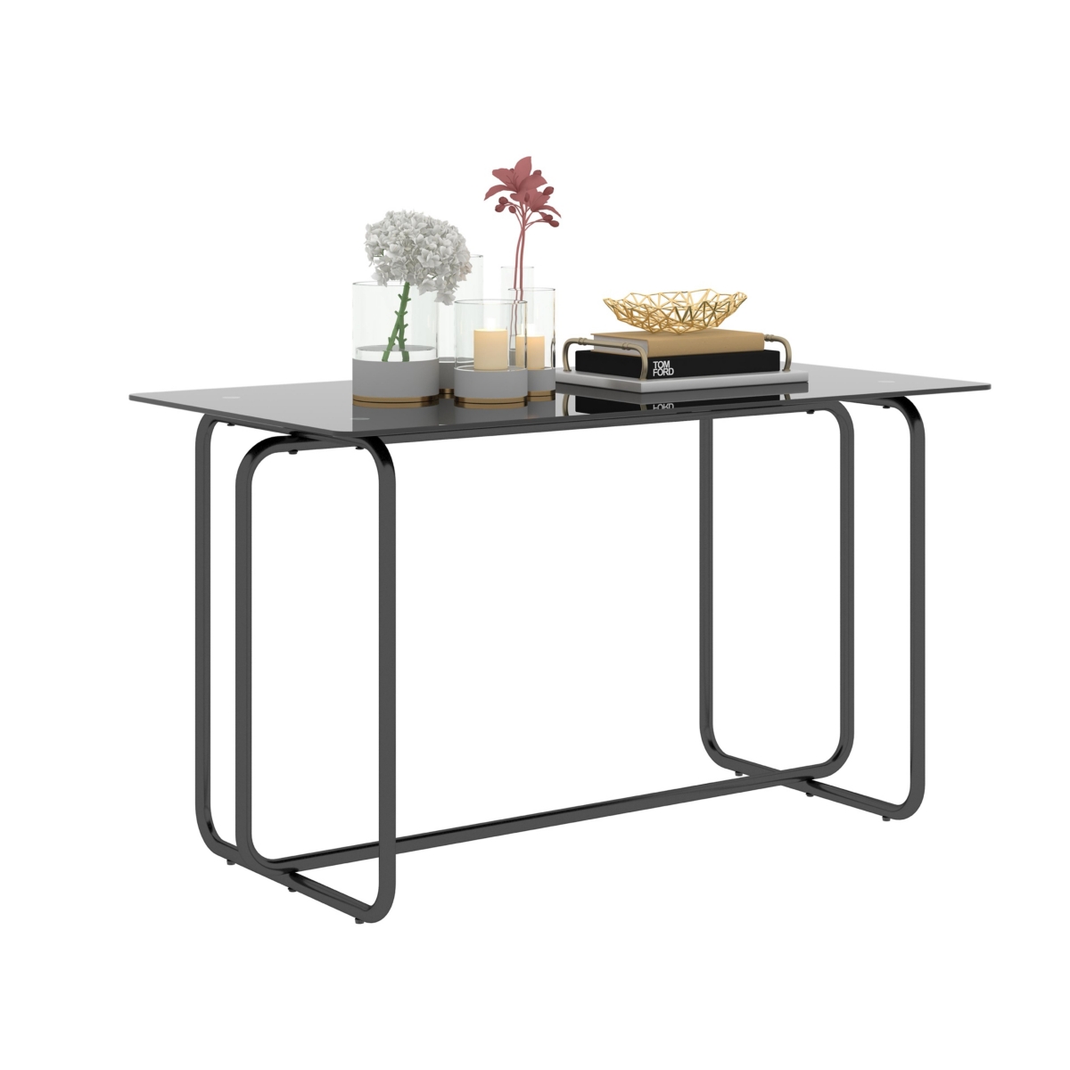 Click here for 1-Piece Rectangle Dining Table With Metal Frame  T... prices