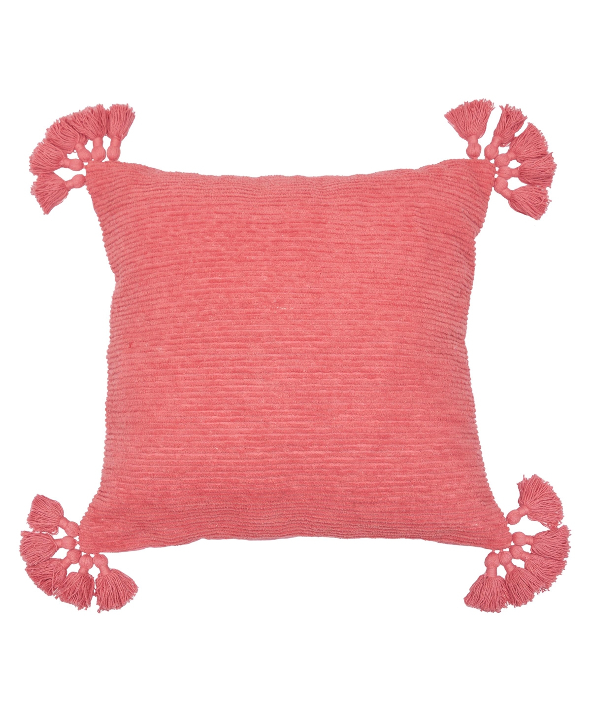 Click here for Newport Hibiscus Textured Throw Pillow - Pink prices