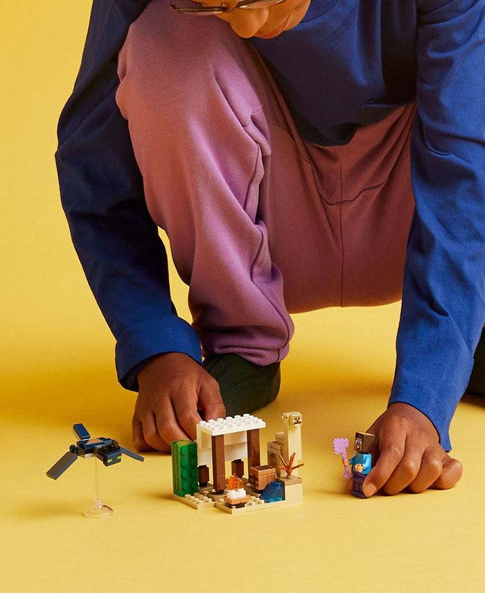 LEGO® Minecraft 21251 Steve's Desert Expedition Toy Building Set with ...