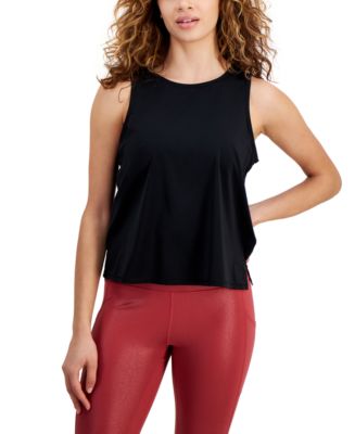 ID Ideology Women's Mesh Blocked Tank Top, Created for Macy's - Macy's