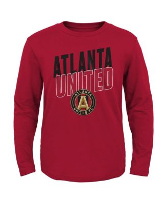 Big Boys Red Atlanta United FC Showtime Long Sleeve T-shirt - Macy's