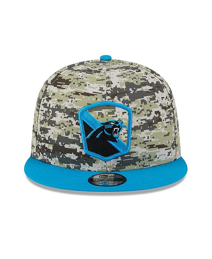 New Era Men's Camo, Blue Carolina Panthers 2023 Salute To Service ...