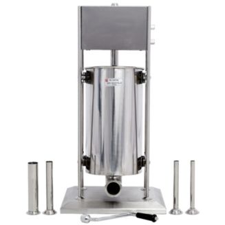 Stainless Steel Commercial Sausage Stuffer, Dual Speed Vertical Sausage ...