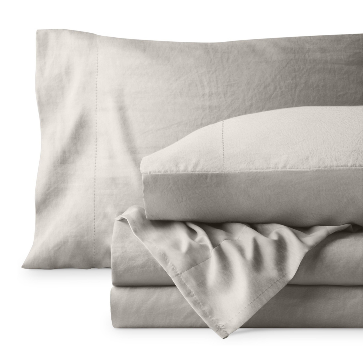 Click here for Bare Home Ultra-Soft Sand washed Microfiber Sheet... prices