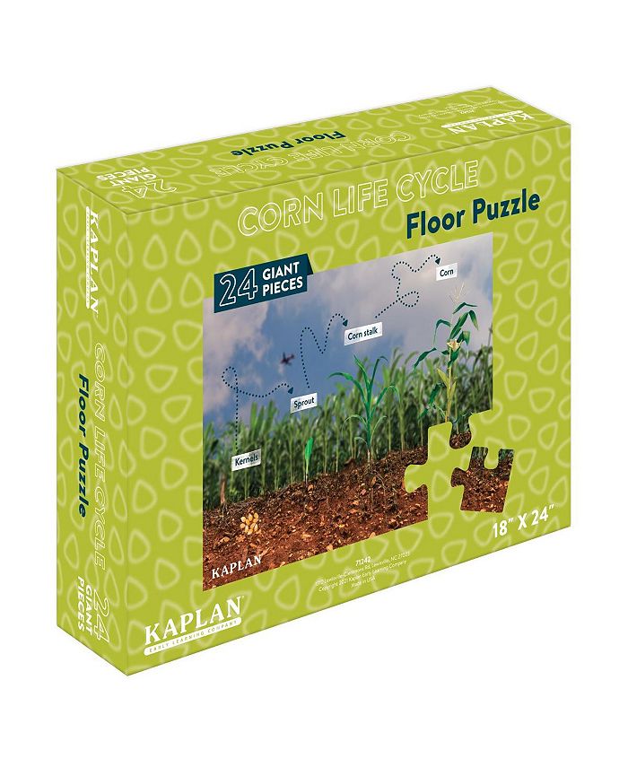 Kaplan Early Learning Corn Life Cycle Floor Puzzle - 24 Pieces - Macy's