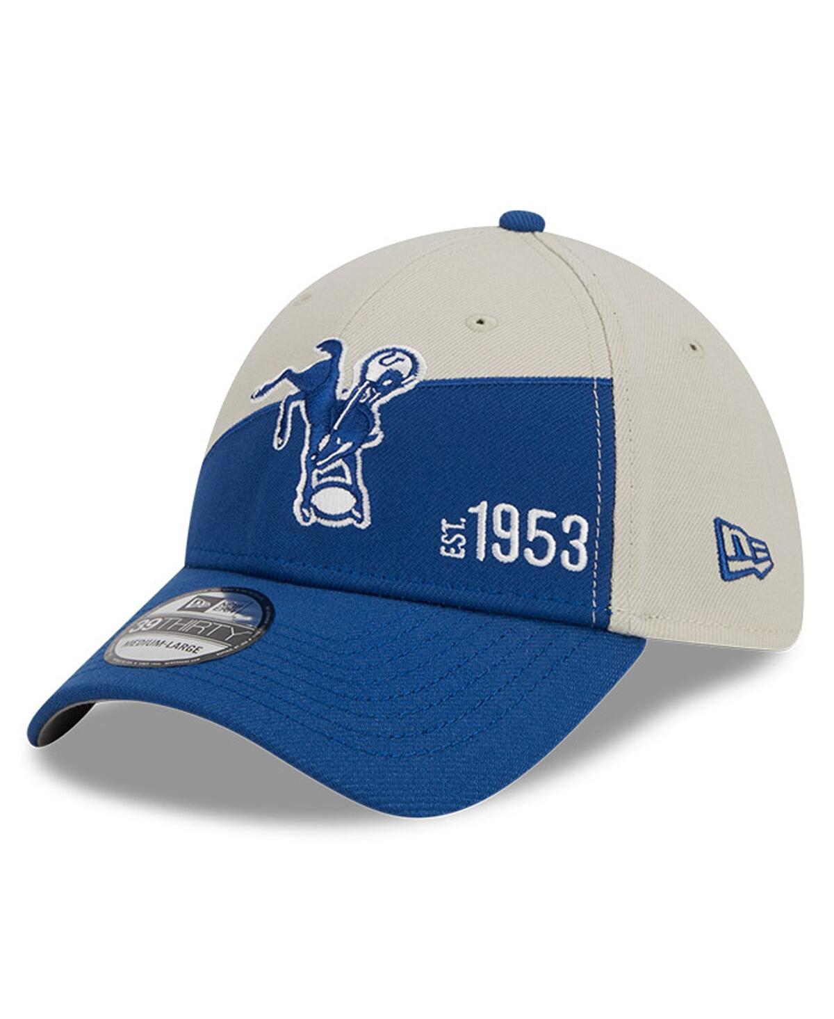 Click here for Mens New Era Cream  Royal Indianapolis Colts 2023... prices