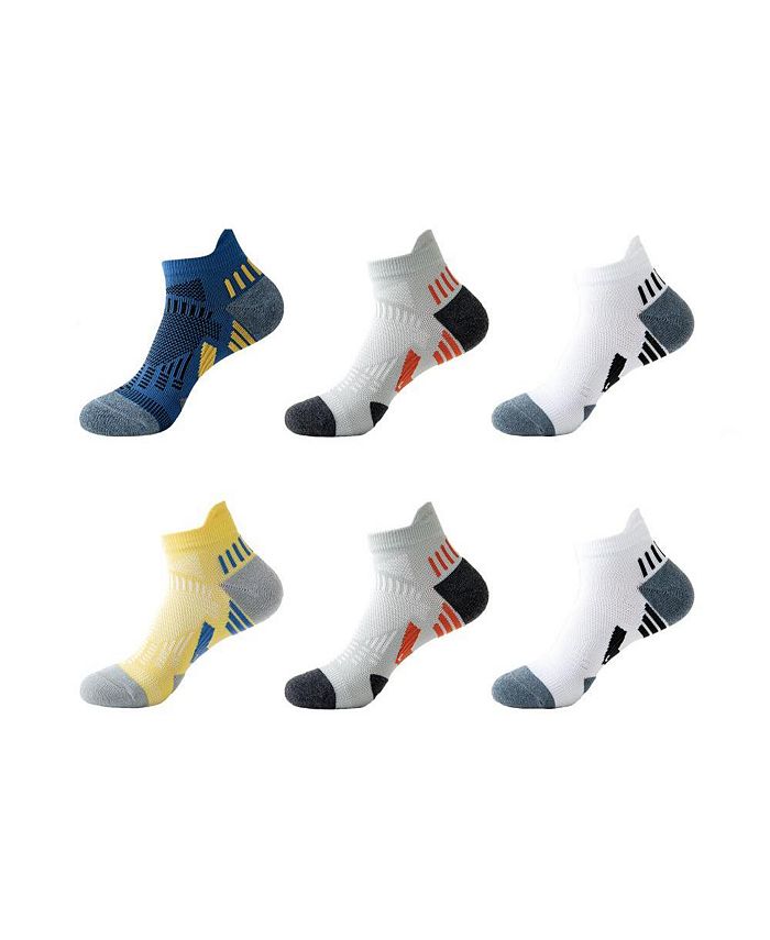 Braveman Brave man Unisex 6-Pack Recovery Arch Support Socks - Macy's