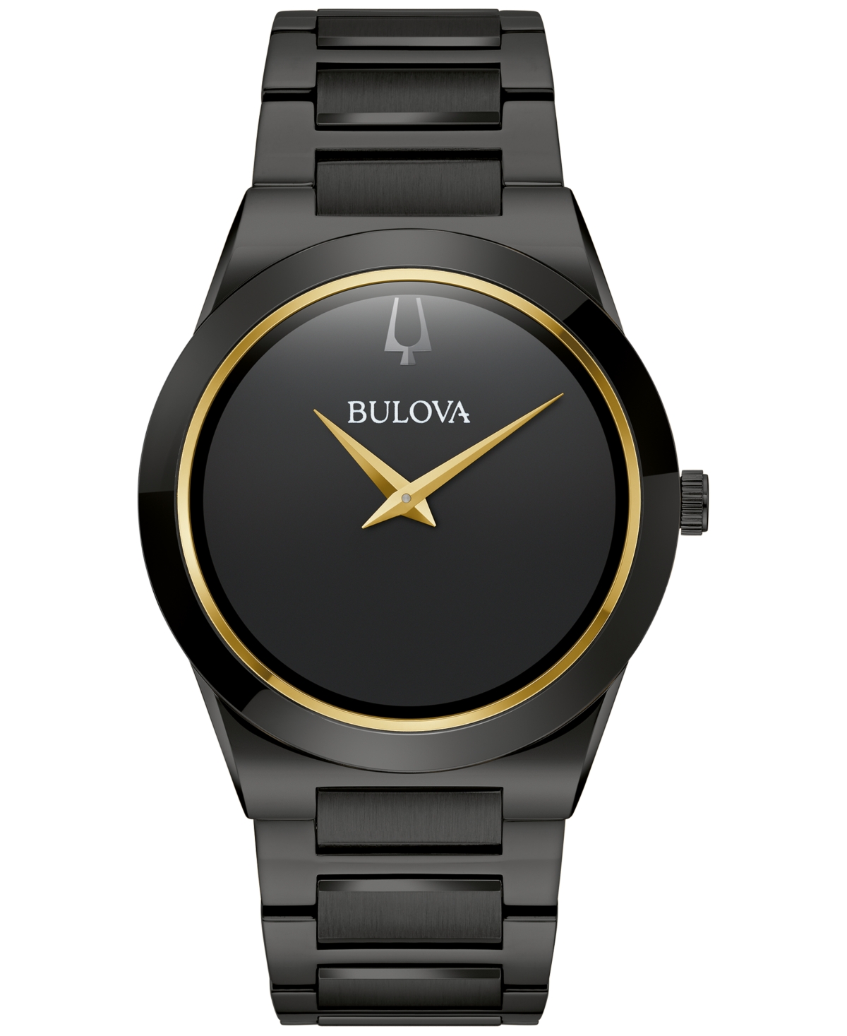 Click here for Bulova Mens Modern Millennia Black-Tone Stainless... prices
