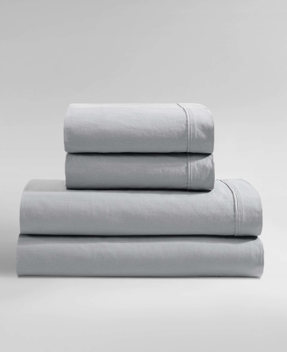Click here for Calvin Klein Washed Cotton Percale 4-Pc. Sheet Set... prices