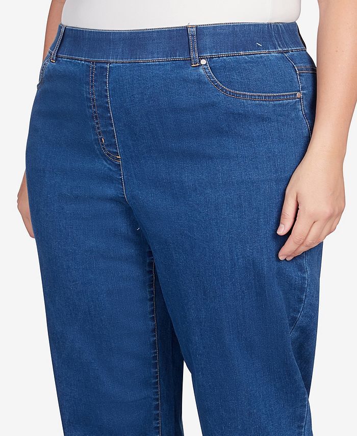 Alfred Dunner Plus Size In Full Bloom Average Length Pants - Macy's