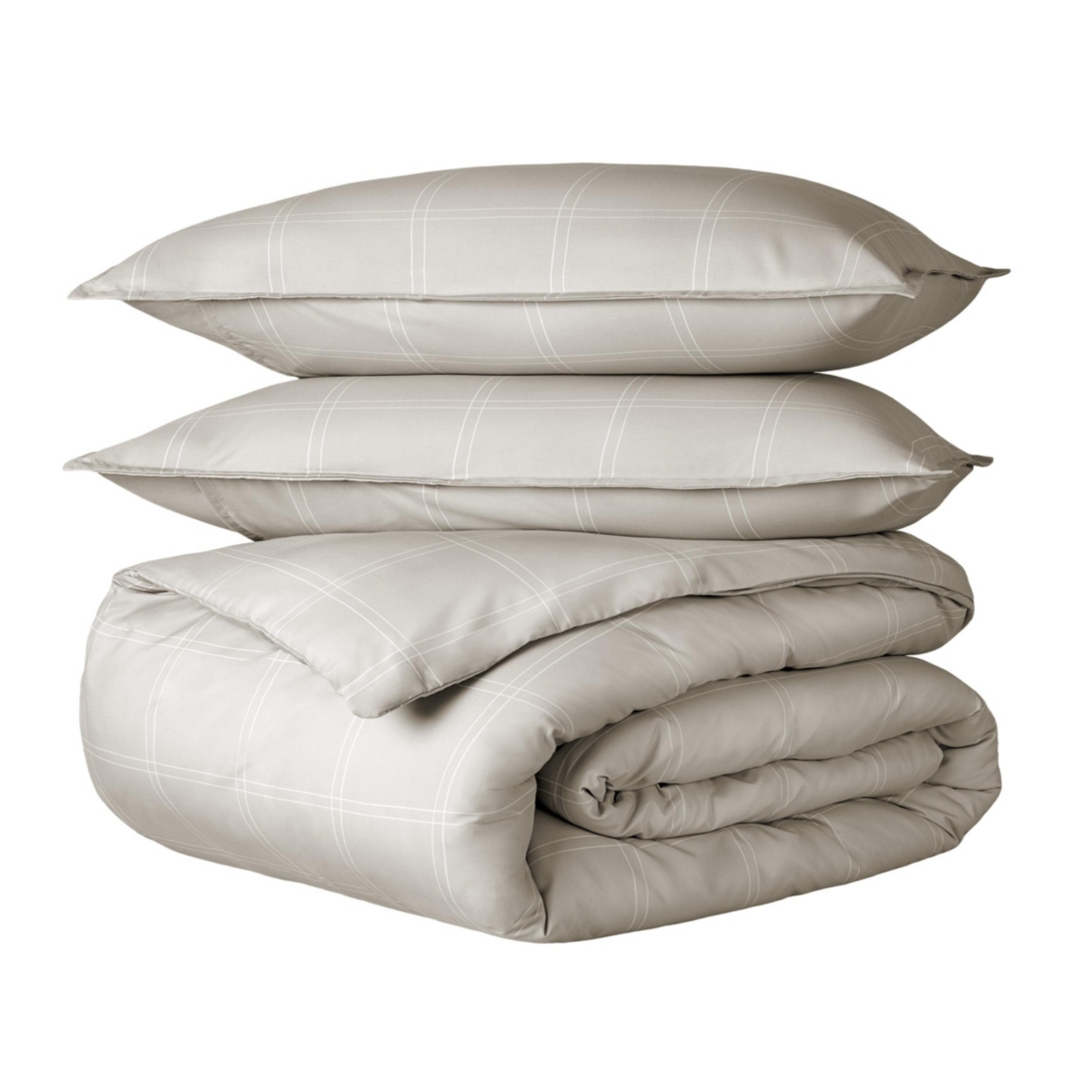 Click here for Bare Home Double Brushed Printed Duvet Cover Set -... prices