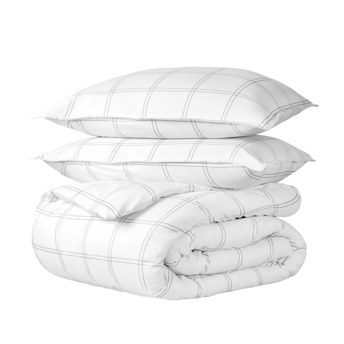 Click here for Bare Home Double Brushed Printed Duvet Cover Set -... prices