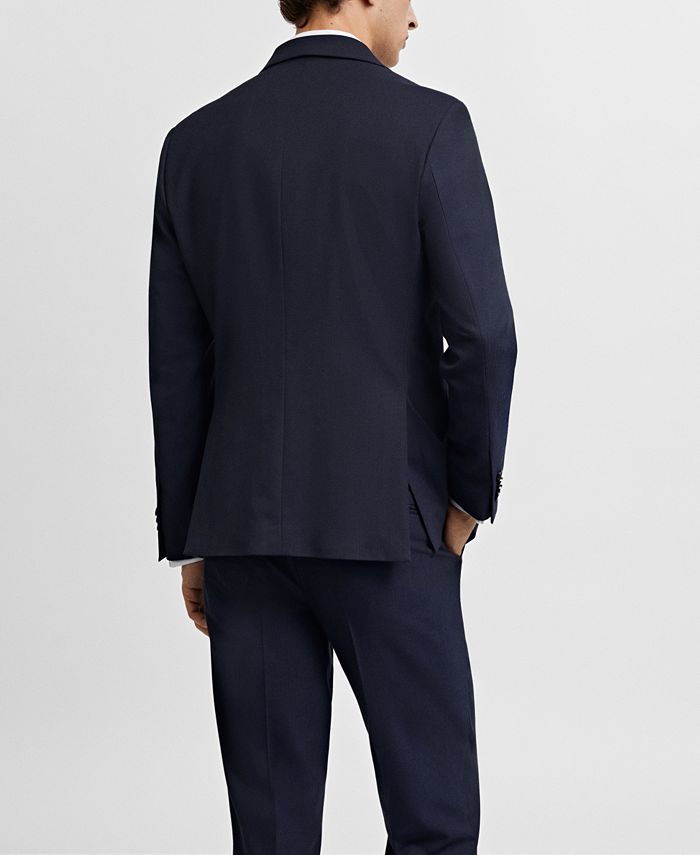 MANGO Men's Stretch Fabric Slim-Fit Suit Jacket - Macy's