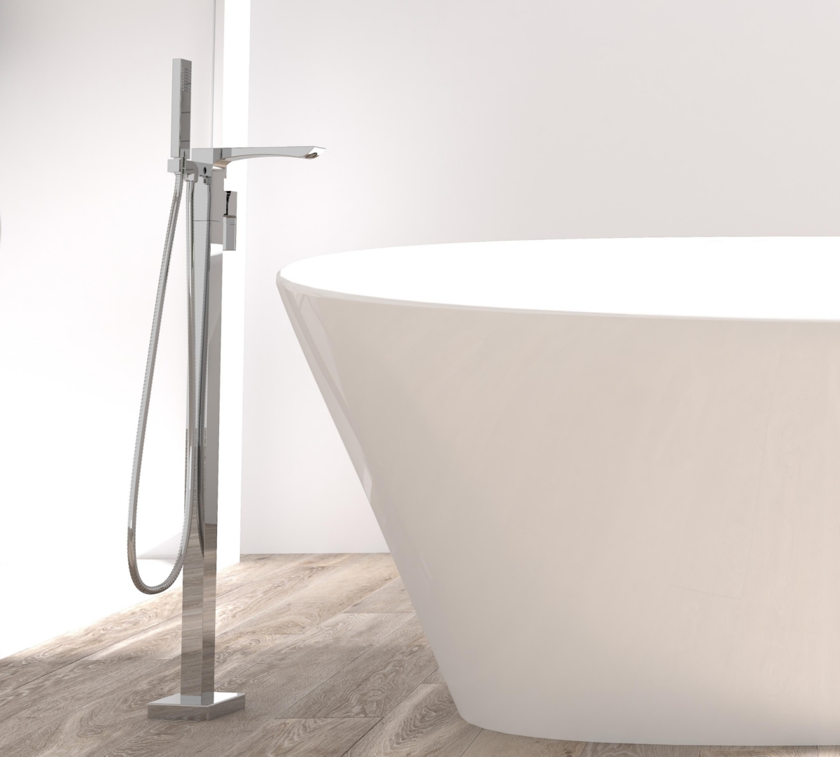 Click here for Single Handle Floor Mounted Freestanding Tub Fille... prices