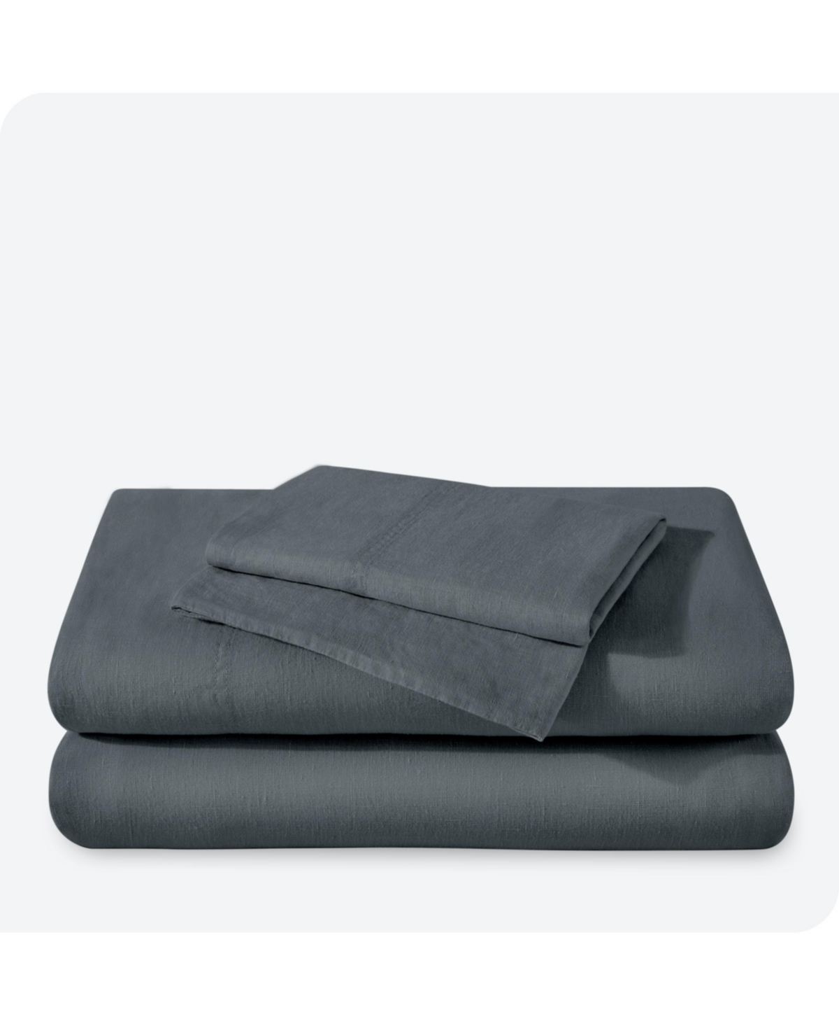 Click here for Bare Home Linen Sheet Set Twin - Indigo prices