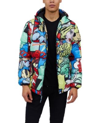 Reason Men's Berlin Puffer Jacket - Macy's