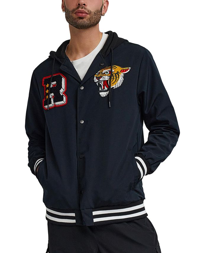 Reason Men's Tigers Varsity Hooded Jacket - Macy's